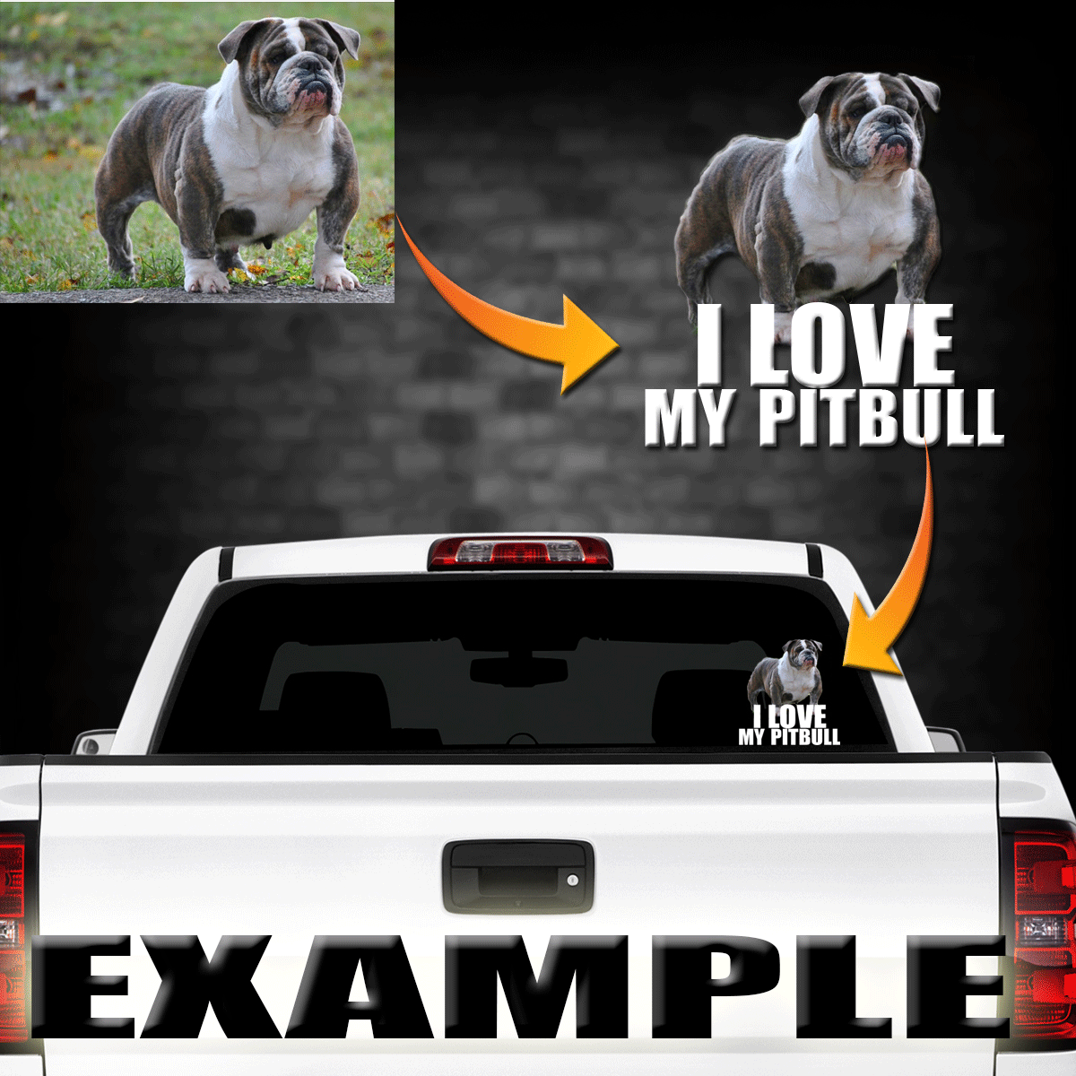Custom Dog Decal – Gift Shop City