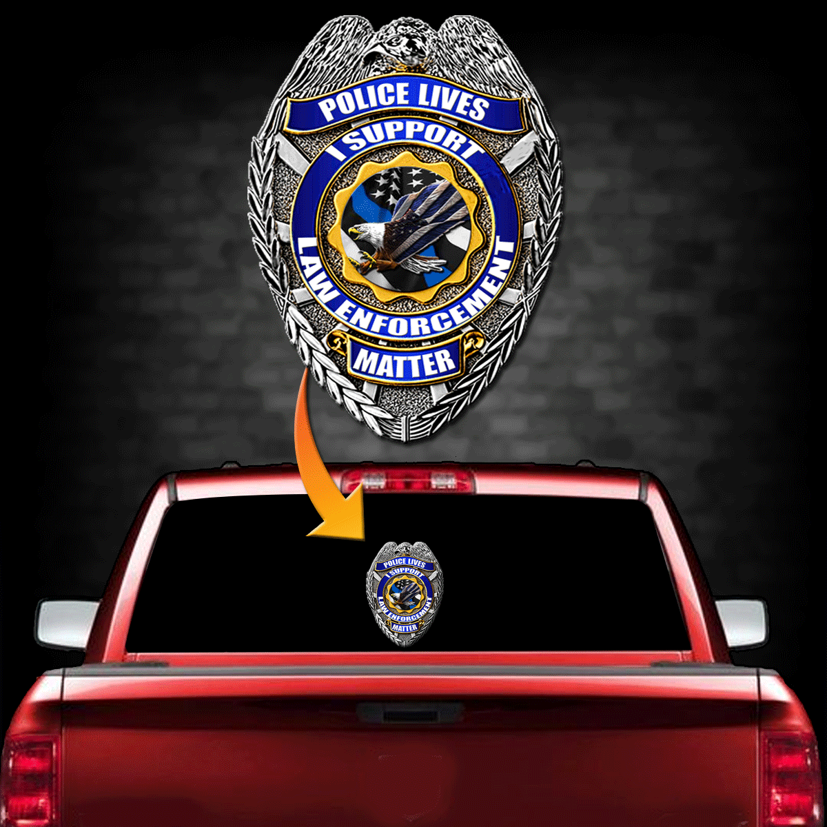 Police Lives Matter Badge – Gift Shop City